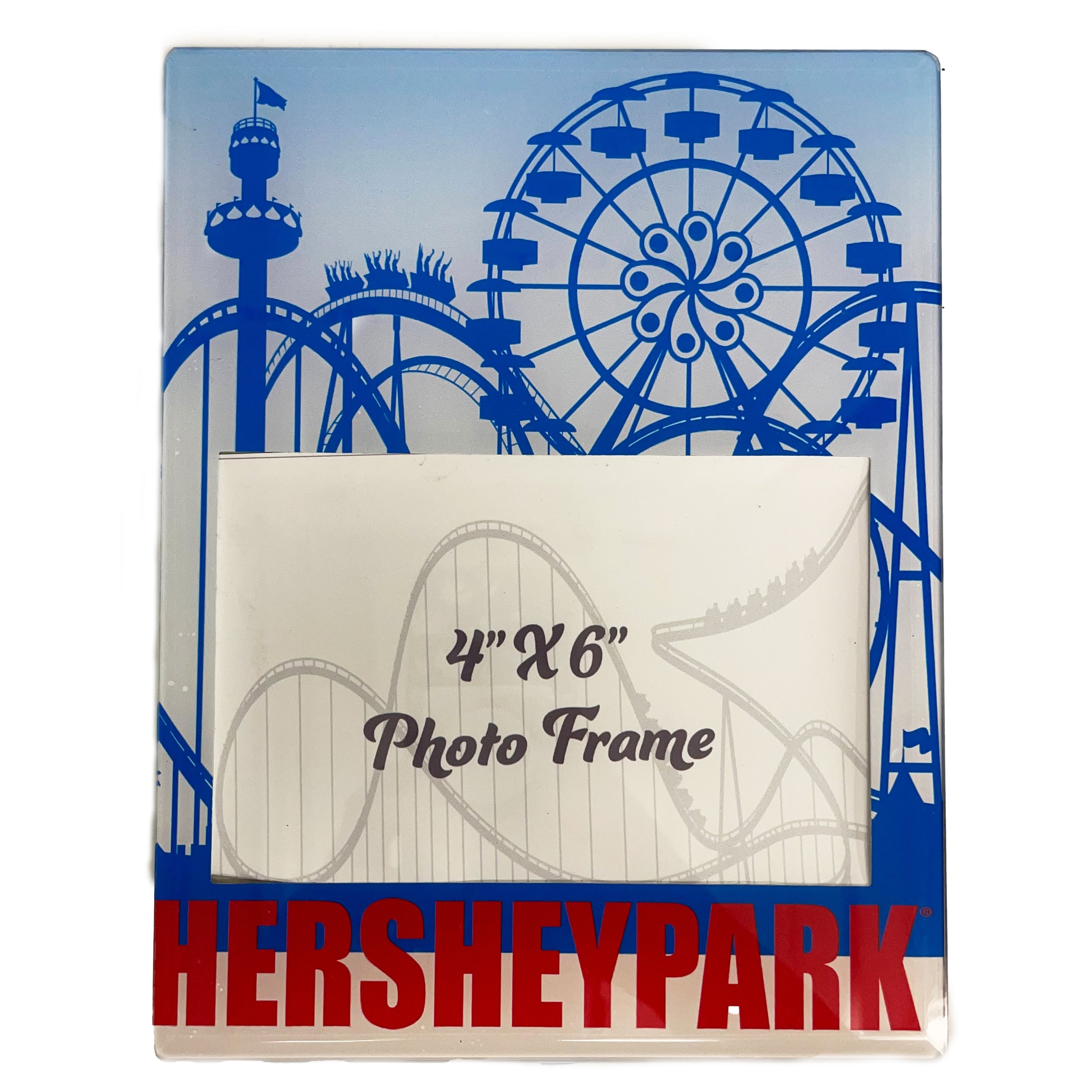 Hersheypark Electroplate Skyline Photo Frame