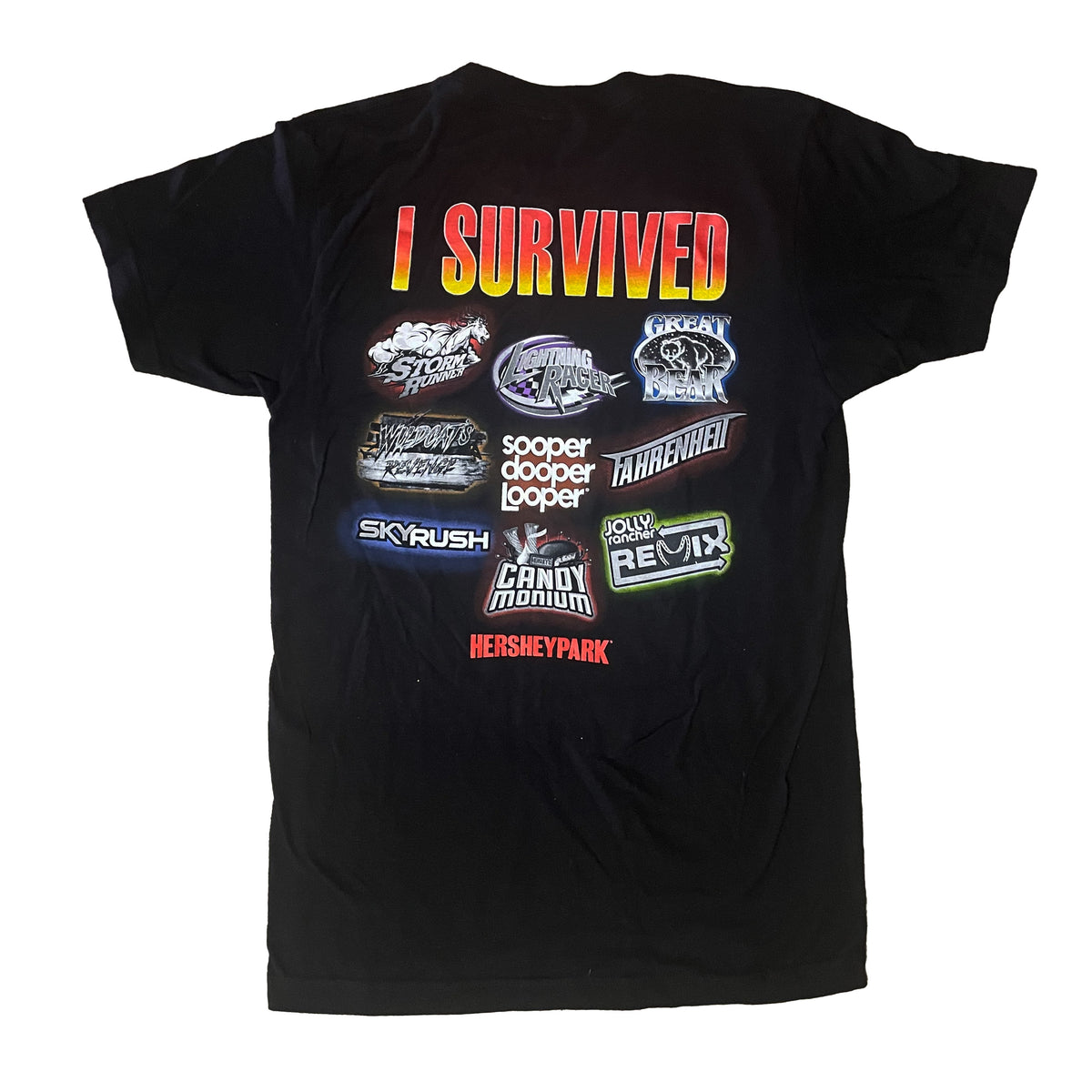 Hersheypark "I Survived" Coaster T-Shirt